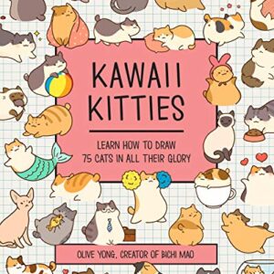 Kawaii Kitties: Learn How to Draw 75 Cats in All Their Glory (Volume 6) (Kawaii Doodle, 6)