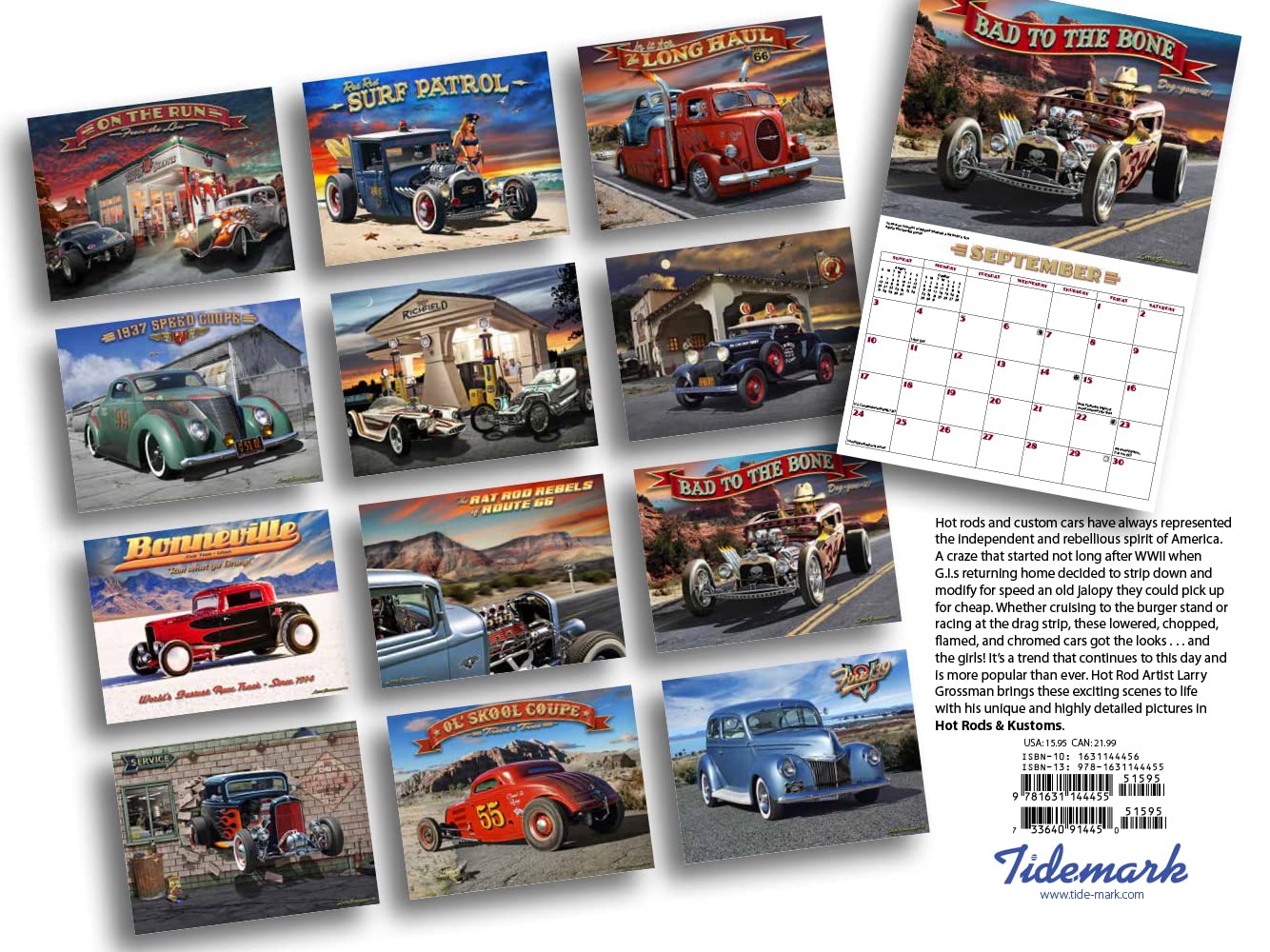 Hot Rods 2023 Calendar