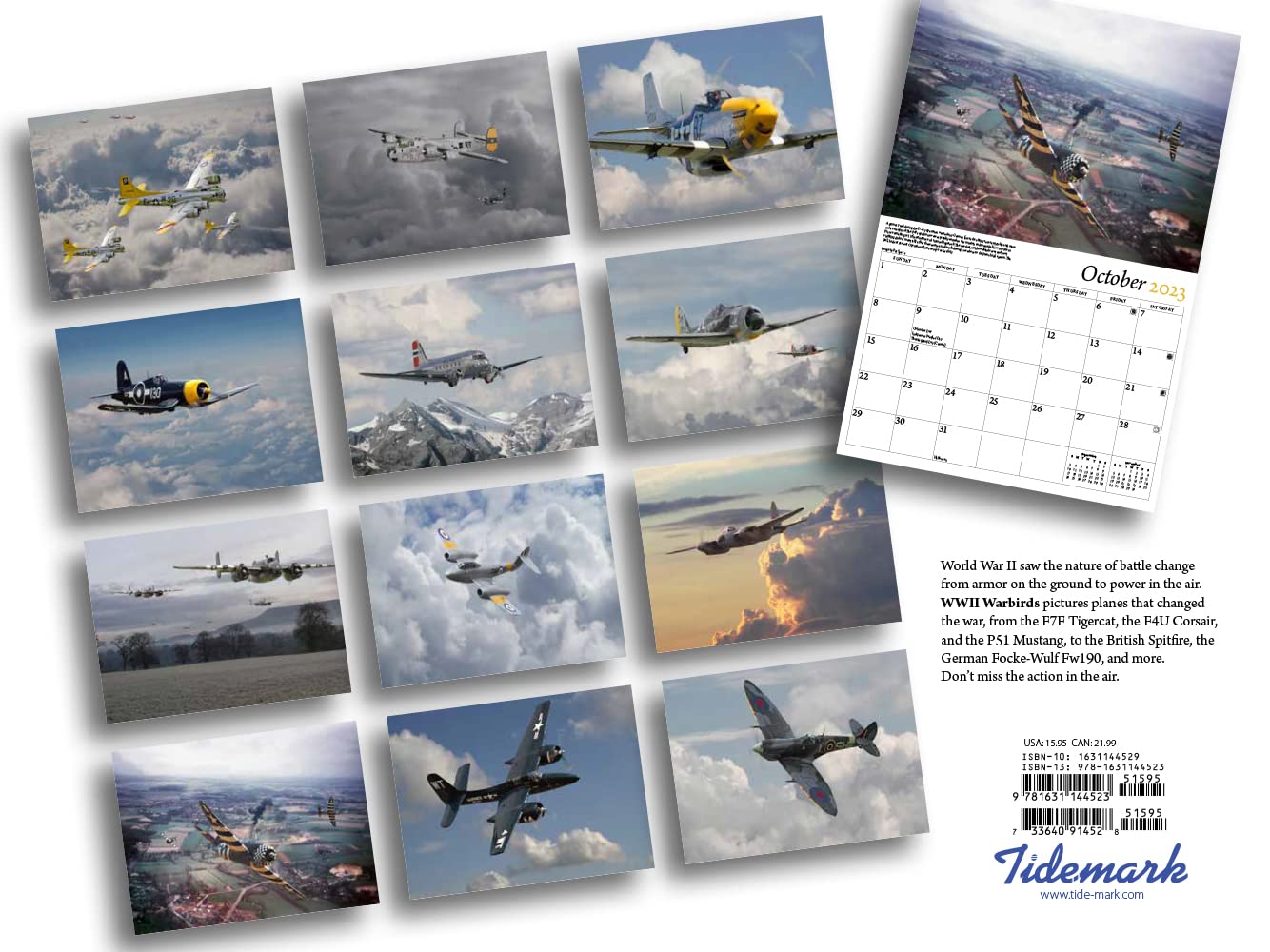 WWII Warbirds 2023 Calendar