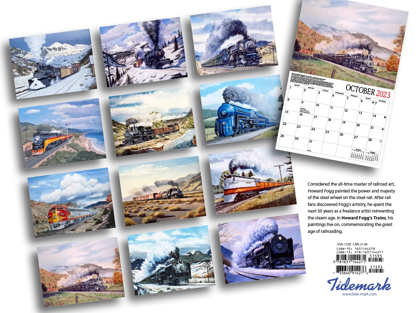 Howard Fogg’s Trains 2023 Calendar