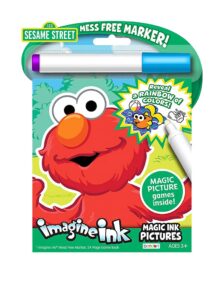 bendon sesame street imagine ink book with mess free marker