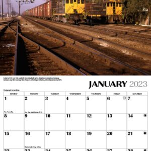 Santa Fe Railway 2023 Calendar