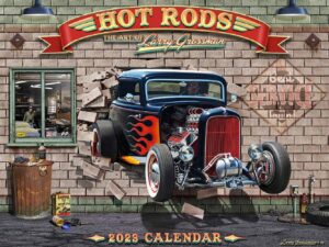 hot rods 2023 calendar