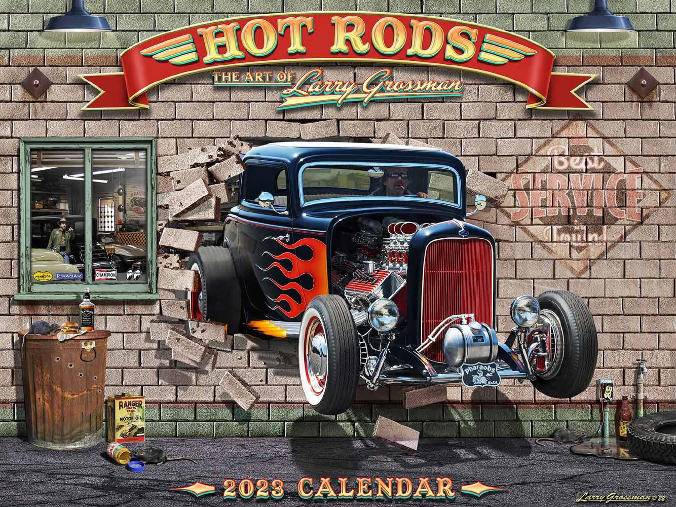 Hot Rods 2023 Calendar