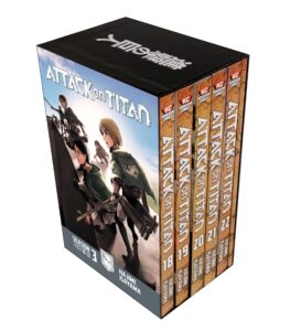 attack on titan season 3 part 2 manga box set (attack on titan manga box sets)