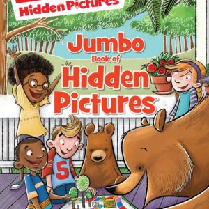 Jumbo Book of Hidden Pictures: Jumbo Activity Book, 200+ Seek-and-Find Puzzles, Classic Black and White Hidden Pictures Puzzles, Highlights Puzzle Book for Kids (Highlights Jumbo Books & Pads)