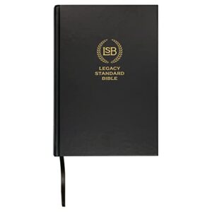 LSB Large Print Wide Margin Black Hardcover