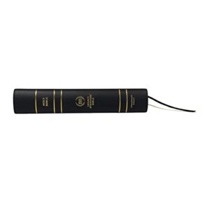 Legacy Standard Bible, Large Print Wide Margin - Paste-Down Black Faux Leather (LSB)