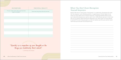 After the Breakup: A Self-Love Journal: Prompts and Practices to Help You Get Over Your Ex