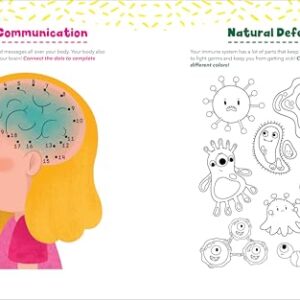 Human Body Preschool Activity Book: Hands-On Learning with Mazes, Coloring, and More!