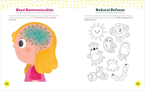 Human Body Preschool Activity Book: Hands-On Learning with Mazes, Coloring, and More!