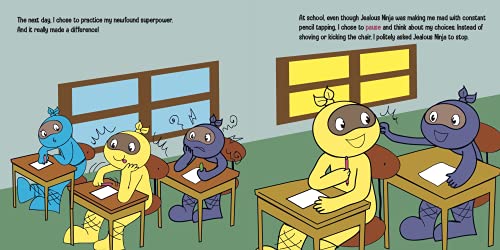 Impulsive Ninja: A Social, Emotional Book For Kids About Impulse Control for School and Home (Ninja Life Hacks)