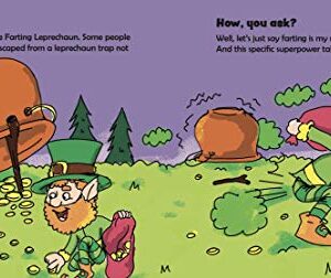 Lucky the Farting Leprechaun: A Funny Kid's Picture Book About a Leprechaun Who Farts and Escapes a Trap, Perfect St. Patrick's Day Gift for Boys and Girls (Farting Adventures)