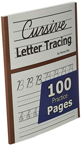 Cursive Letter Tracing: 100 Practice Pages - Letters and Words - Beginning Cursive Writing For Children - Kids Handwriting Practice Workbook - Learning Cursive