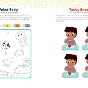 Human Body Preschool Activity Book: Hands-On Learning with Mazes, Coloring, and More!