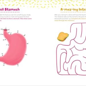 Human Body Preschool Activity Book: Hands-On Learning with Mazes, Coloring, and More!