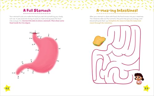 Human Body Preschool Activity Book: Hands-On Learning with Mazes, Coloring, and More!