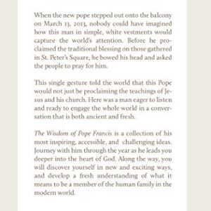 The Wisdom of Pope Francis: 365 Days of Inspiration