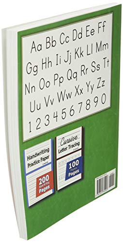 Tracing Letters and Numbers : 200 Practice Pages: Workbook for Preschool, Kindergarten, and Kids Ages 3-5