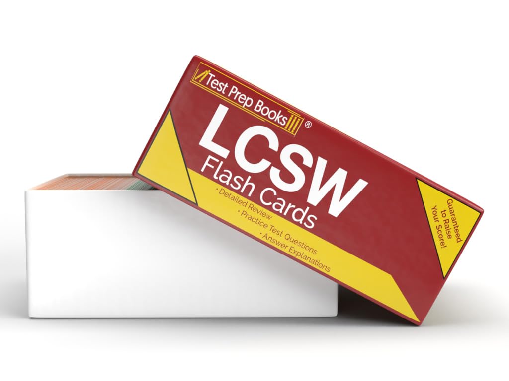 LCSW Study Cards 2025-2026: ASWB Clinical Exam Prep for The Licensed Clinical Social Work Exam [Full Color Cards]