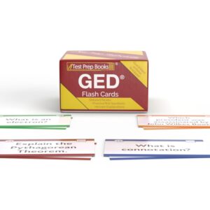 GED Study Cards 2025-2026: GED Test Prep and Practice Questions for All Subjects [2nd Edition]