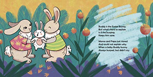 Buddy the Burping Easter Bunny: A Rhyming, Read Aloud Story Book, Perfect Easter Basket Gift for Boys and Girls (Farting Adventures)