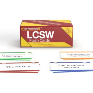 LCSW Study Cards 2025-2026: ASWB Clinical Exam Prep for The Licensed Clinical Social Work Exam [Full Color Cards]