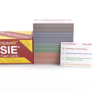 SIE Exam Prep Study Cards: SIE Test Prep 2025-2026 with Practice Questions for the Securities Industry Essentials Exam [Full Color Cards]