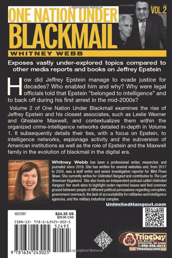 One Nation Under Blackmail – Vol. 2: The Sordid Union Between Intelligence and Organized Crime that Gave Rise to Jeffrey Epstein Vol. 2 (2)