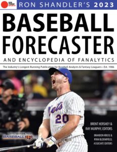 ron shandler's 2023 baseball forecaster: & encyclopedia of fanalytics