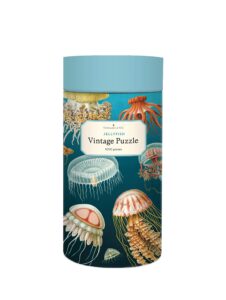 cavallini papers & co. jelly fish 1,000 piece puzzle, multi