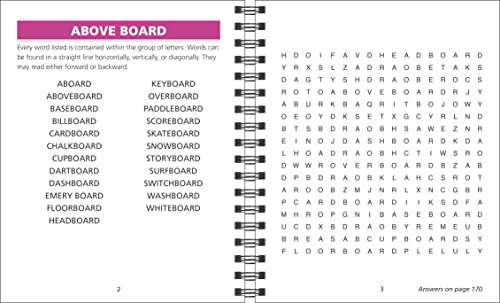 Brain Games - Large Print Word Search