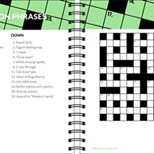 Brain Games - Crosswords Large Print (Green)