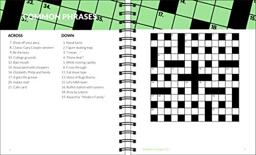 Brain Games - Crosswords Large Print (Green)