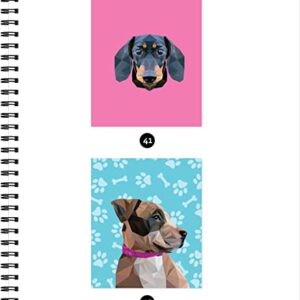 Brain Games - Sticker by Number: Puppies & Dogs - 2 Books in 1 (42 Images to Sticker)