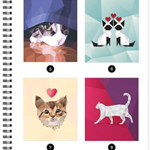 Brain Games - Sticker by Number: Cats! (28 Images to Sticker)