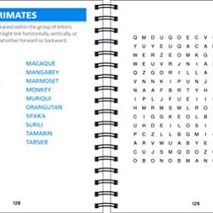 Brain Games - Word Search Large Print (Blue)