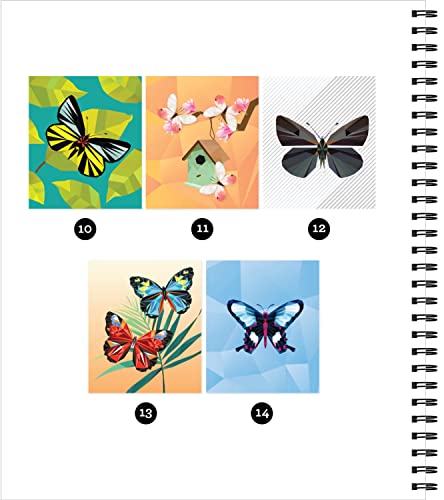 Brain Games - Sticker by Number: Butterflies