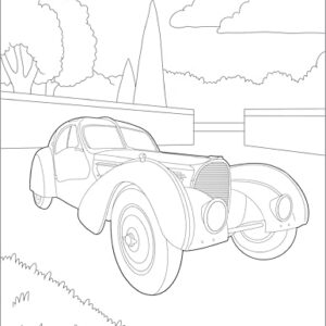 Coloring Book for Kids: Cool Cars & Trucks