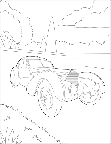 Coloring Book for Kids: Cool Cars & Trucks