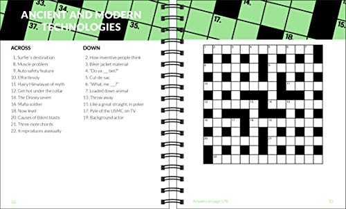 Brain Games - Crosswords Large Print (Green)