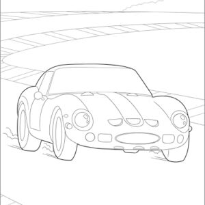 Coloring Book for Kids: Cool Cars & Trucks