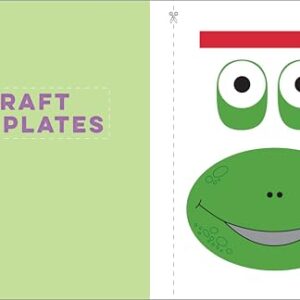 Preschool Paper Crafts: 25 Creative Crafts to Practice Hand-Eye Coordination & Scissor Skills