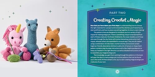 Crochet Magical Creatures: 20 Easy Amigurumi Patterns