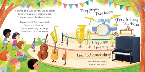 Let's Play an Instrument: A Music Book for Kids