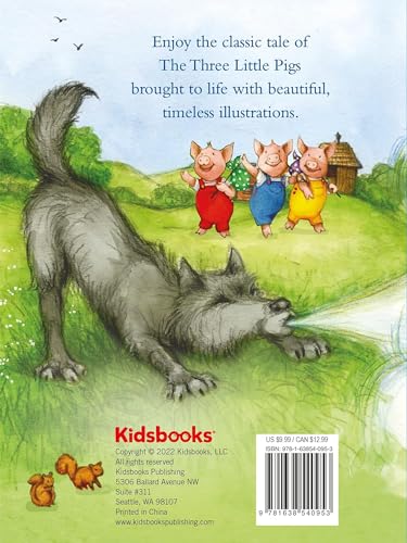 My Favorite Fairy Tales: The Three Little Pigs – Classic Fairy Tale Toddlers, Ages 2-4 – Part of the My Favorite Fairy Tales Series