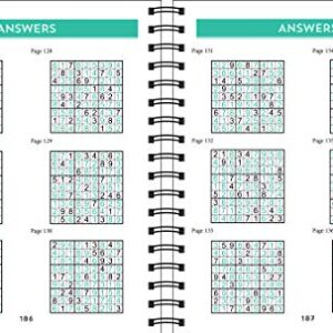 Brain Games - Large Print Sudoku Puzzles (Green)