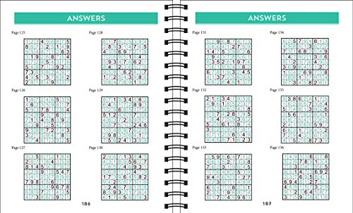 Brain Games - Large Print Sudoku Puzzles (Green)