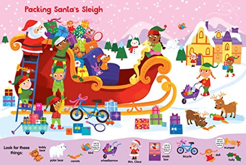 Search & Find: Christmas Fun Sound Book-With 10 Fun-to-Press Buttons, a Perfect Fun-Filled Way to Get Ready for Christmas!