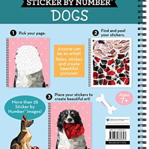 Brain Games - Sticker by Number: Dogs (28 Images to Sticker)